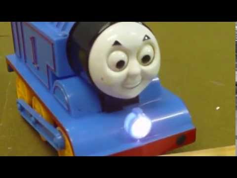 Childrens Video Toy Trains Blue Thomas Train Engine for Kiddies - YouTube