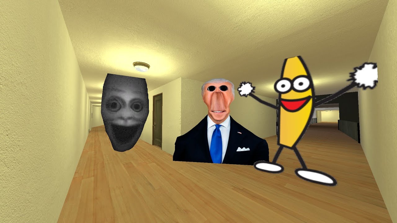 Juggler And Joe Biden And Banana Nextbot gmod - YouTube