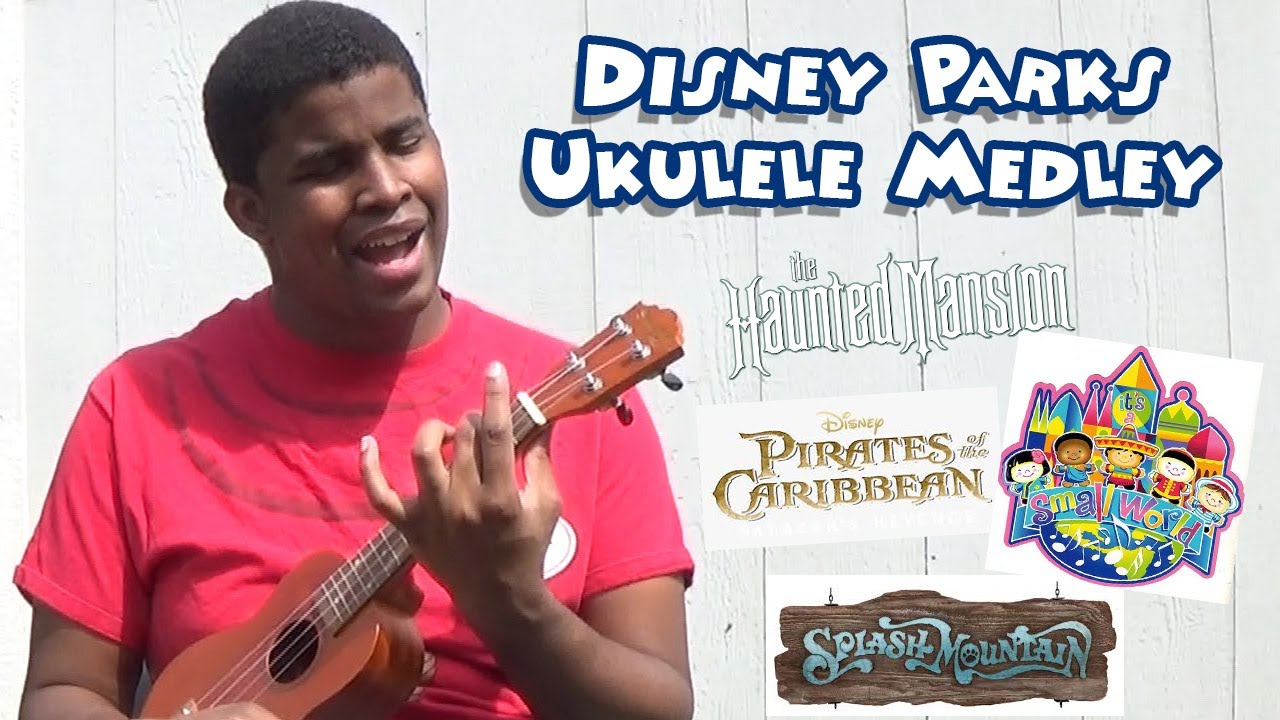 Disney Parks Ukulele Medley - YouTube