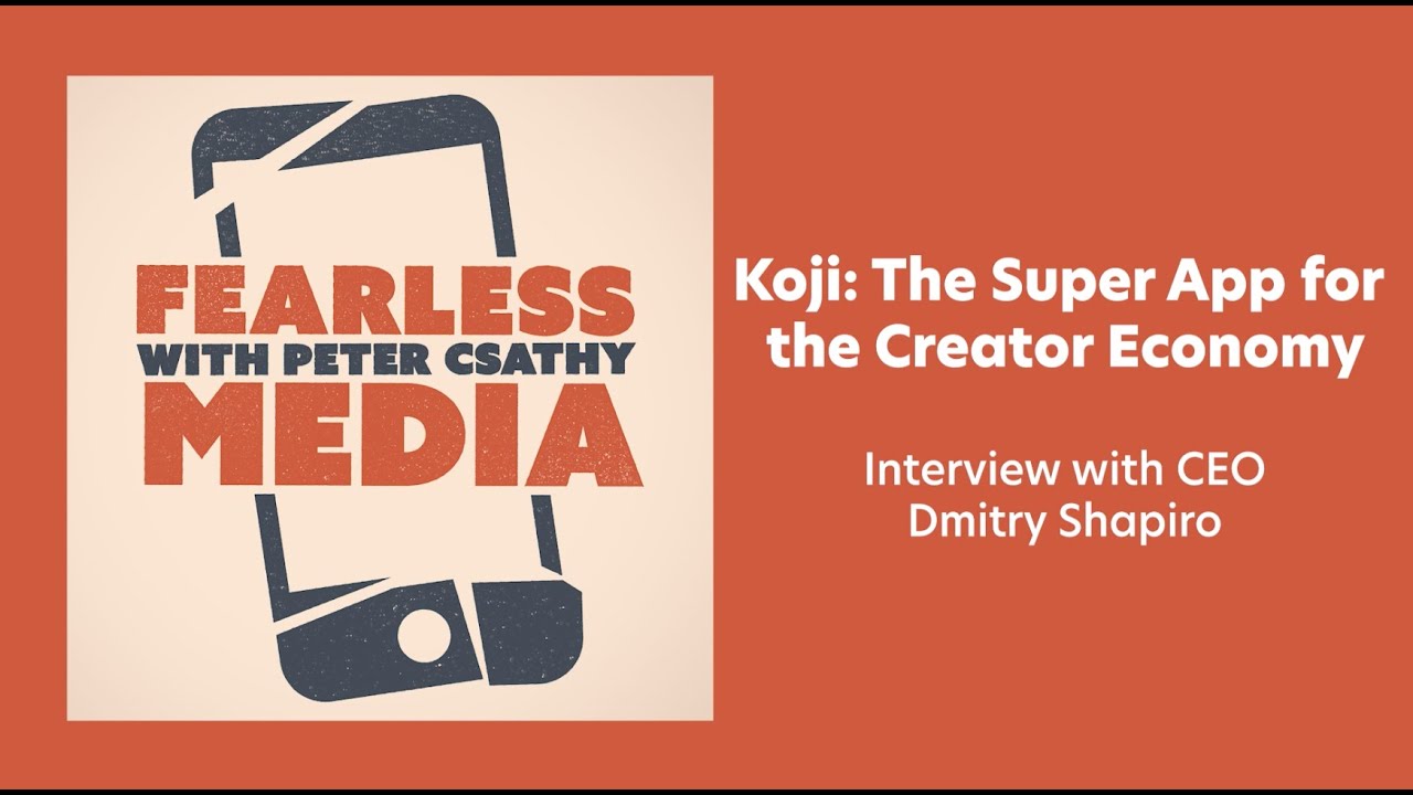 KOJI: The Super App for The Creator Economy - Interview & Koji Demo ...