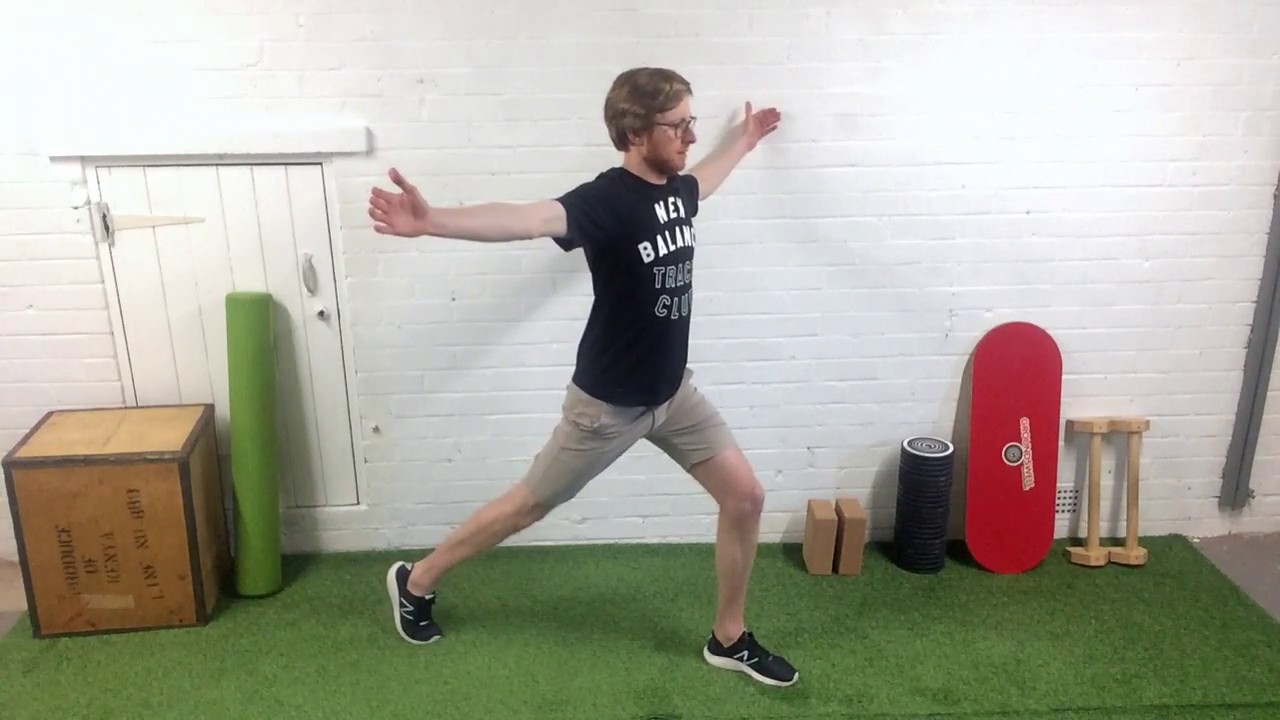 Counter Balance Split Squat - YouTube