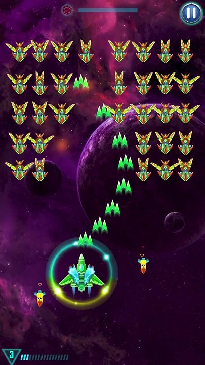 Level 7: Alien Swarming is imminent | Galaxy Attack - Alien Shooter - YouTube