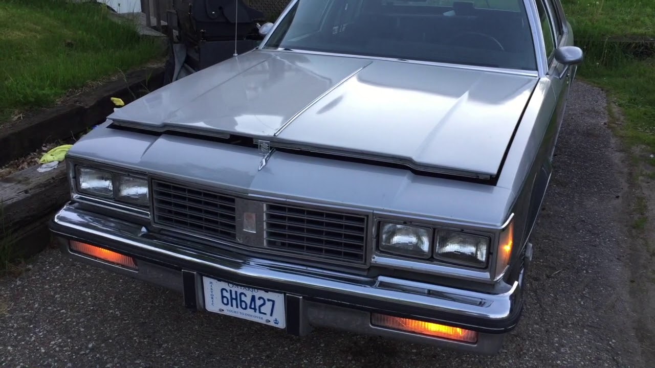 1986 Oldsmobile Cutlass Supreme (Silver) June Update - YouTube