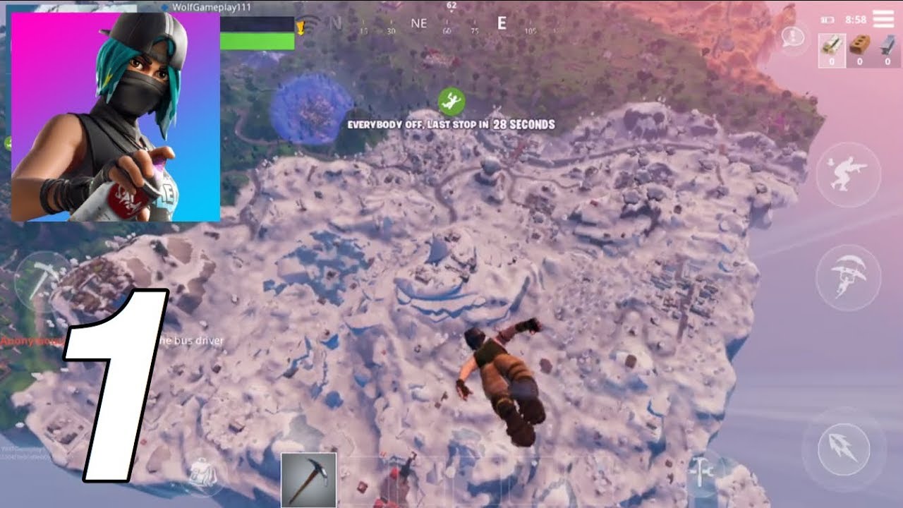 Fortnite Mobile - Gameplay Walkthrough Part 1 - (iOS) - YouTube