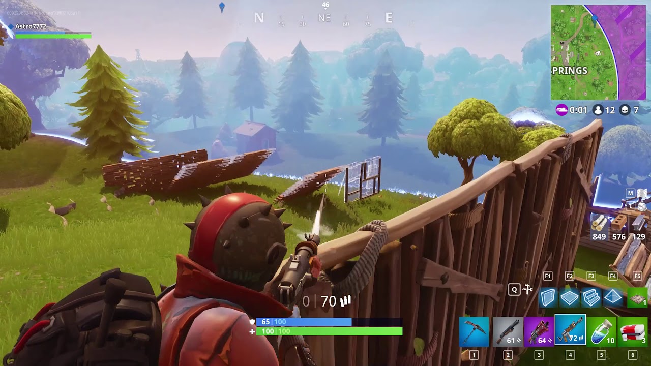 Solo Destruction! (Fortnite Battle Royale) - YouTube