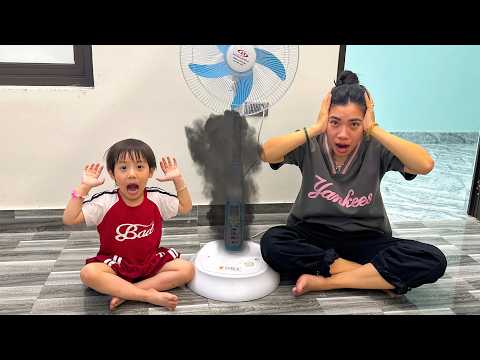 Mom and Diem Panic as Fan Sparks a Scary Electric Moment