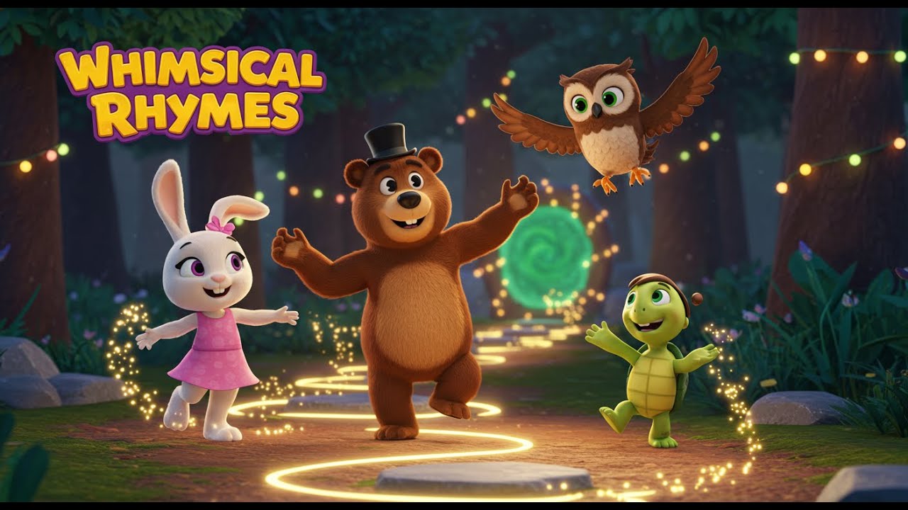 Whimsical Rhymes | Fun & Magical Kids Nursery Rhyme #Songs#cartoon ...