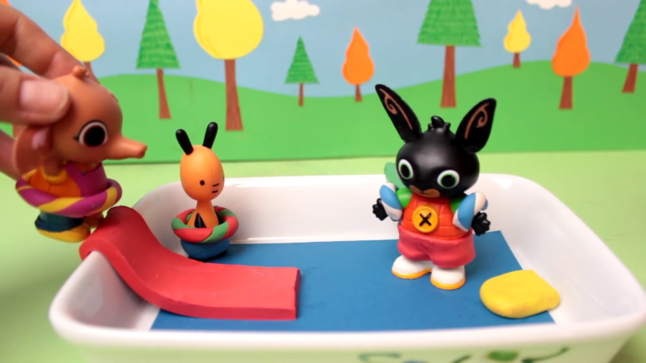 BING 🐰💦 Realizziamo una piscina con il Play Doh [Tutorial] - YouTube