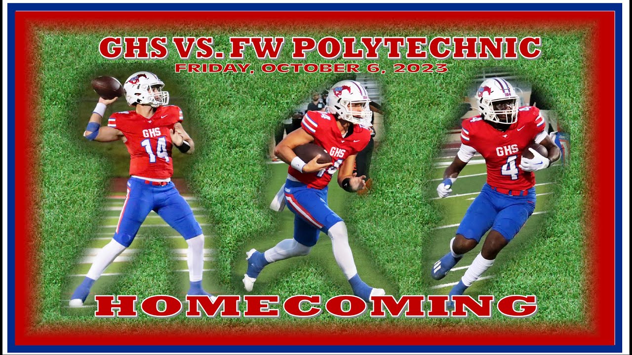 Grapevine Mustangs Football - - GHS vs. FW Polytechnic Game - - October ...