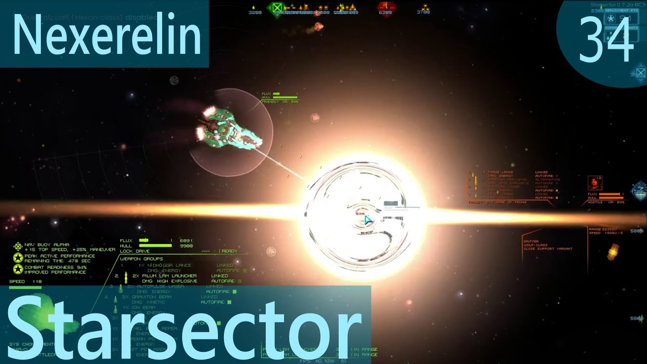 Starsector Nexerelin - E34 - Autopulse Lasers and Charge Weapons! - YouTube