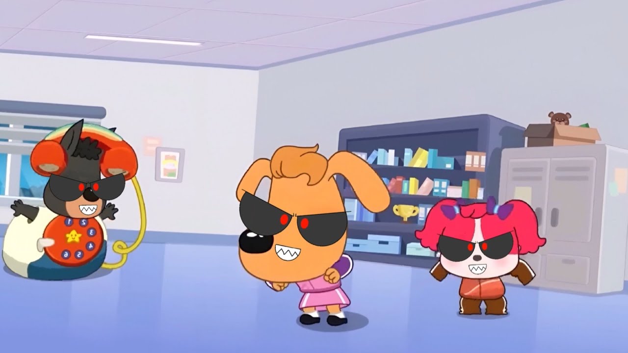 Monster How Should I Feel meme - Labrador and Friends😱/THREE dogs ...
