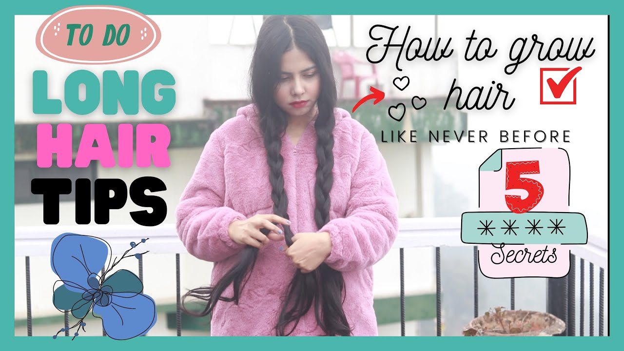 5 Tips that Will Help You To Grow Hair Longer & Healthier like NEVER ...