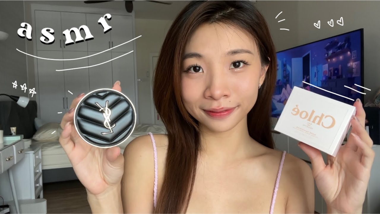 asmr makeup haul + unboxing - YouTube