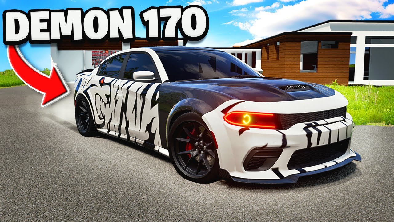 Taking Delivery of Dodge Demon 170 Charger - Realistic BeamNG Drive ...