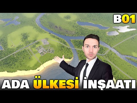 ADA ÜLKESİ İNŞA EDİYORUZ! Cities Skylins 1 Türkçe Gameplay [B01]