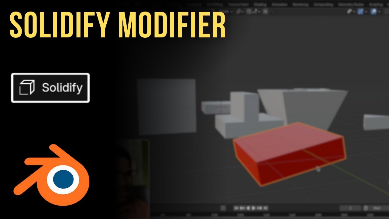 Blender Solidify Modifier Tutorial: Master Thickness, Offset, Modes, Fill, Rim, and More! - YouTube