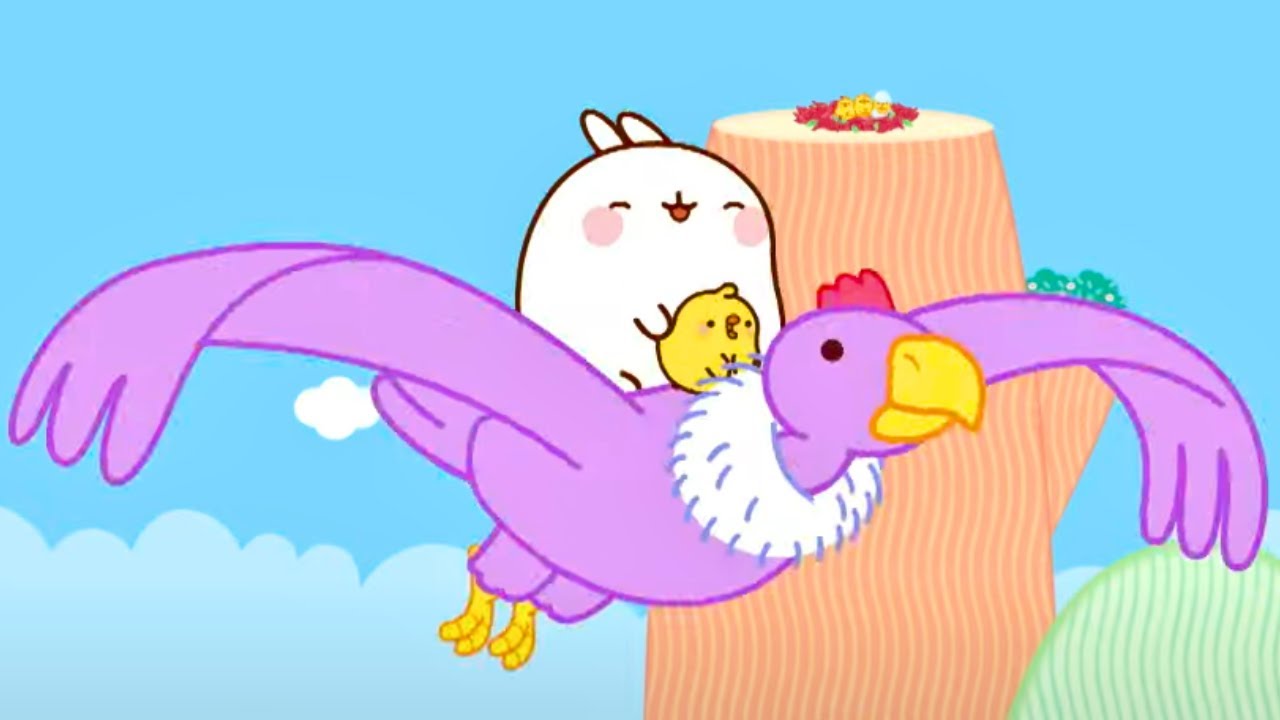 Molang And Piu Piu| The condor | Cartoons For Kids | HooplaKidz Shows ...