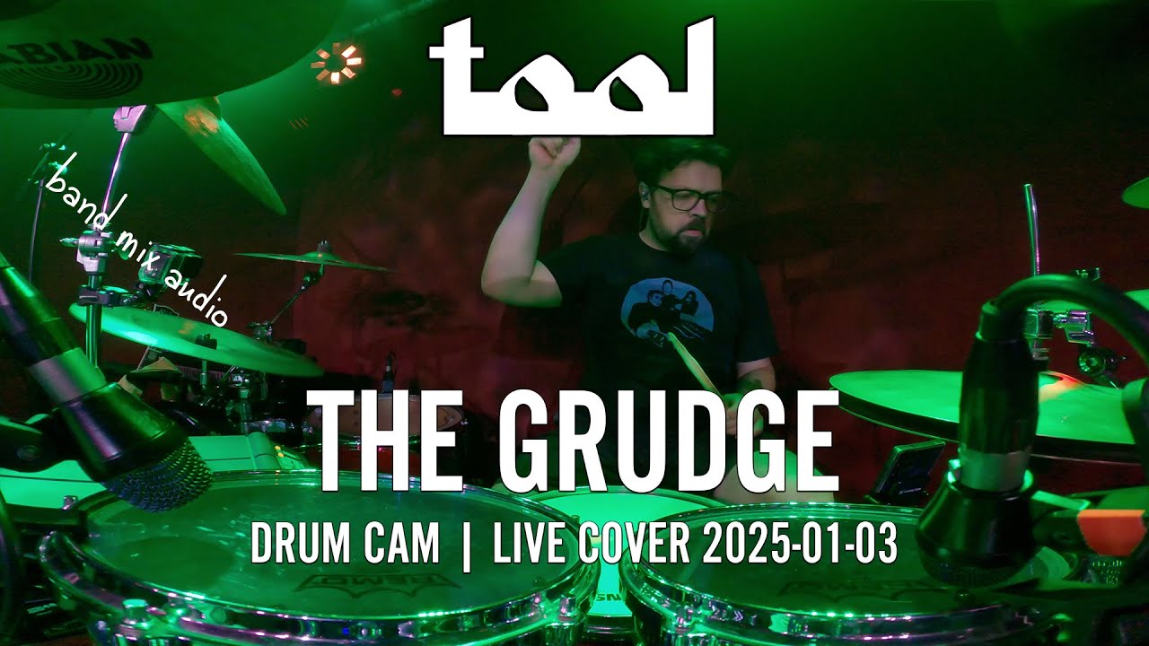Tool - The Grudge [Live Cover, Drum Cam, Drum Audio 2025-01-03] - YouTube