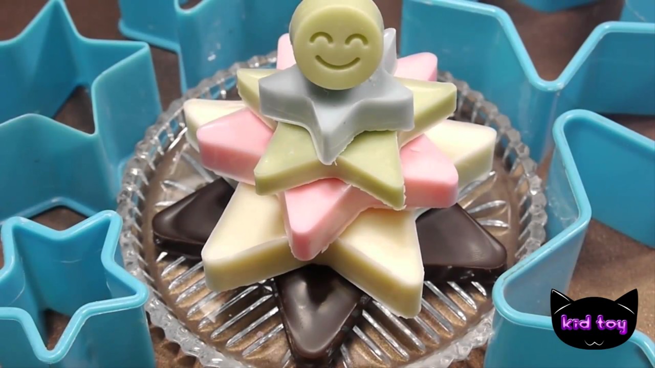 Create a four pin Ku, Kin star chocolate miniature flour Cook to cook a ...
