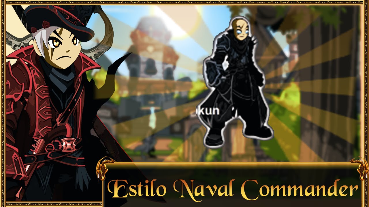 .::AQW Update::. Nova Armor Estilo Naval Commander - YouTube