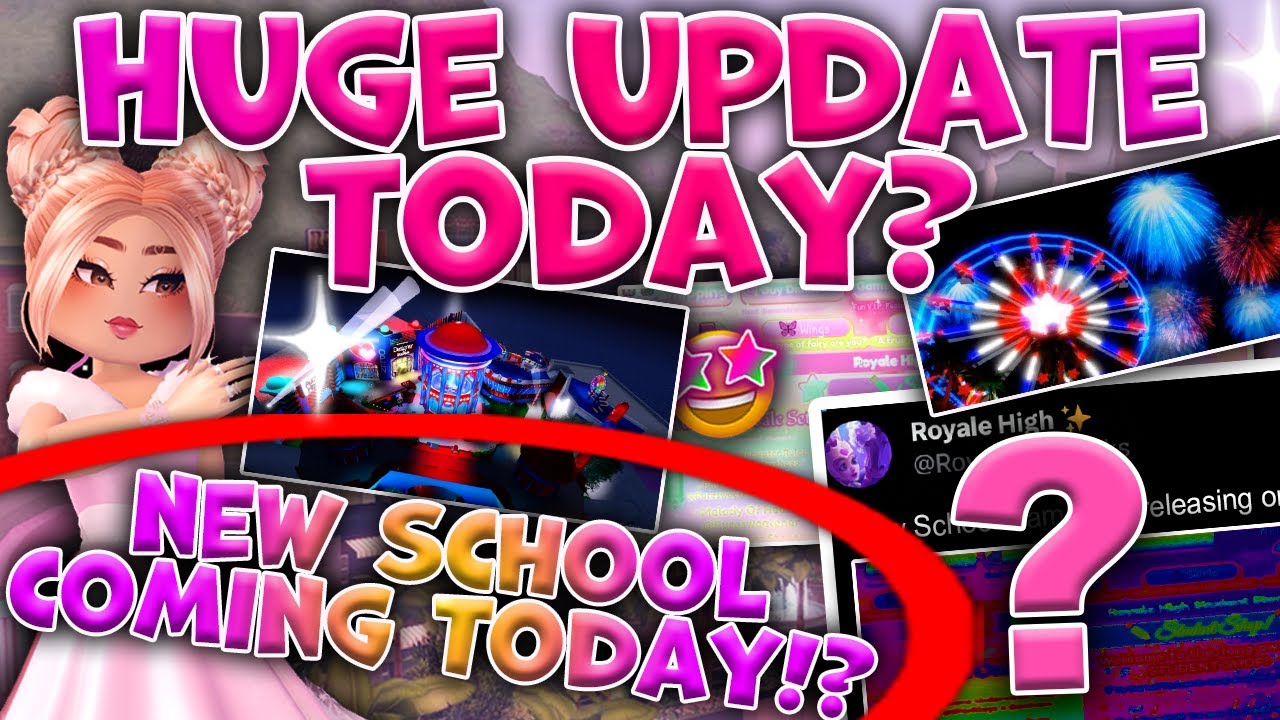 Royale High Update TODAY New School Campus 3 Releasing? New Updated ...