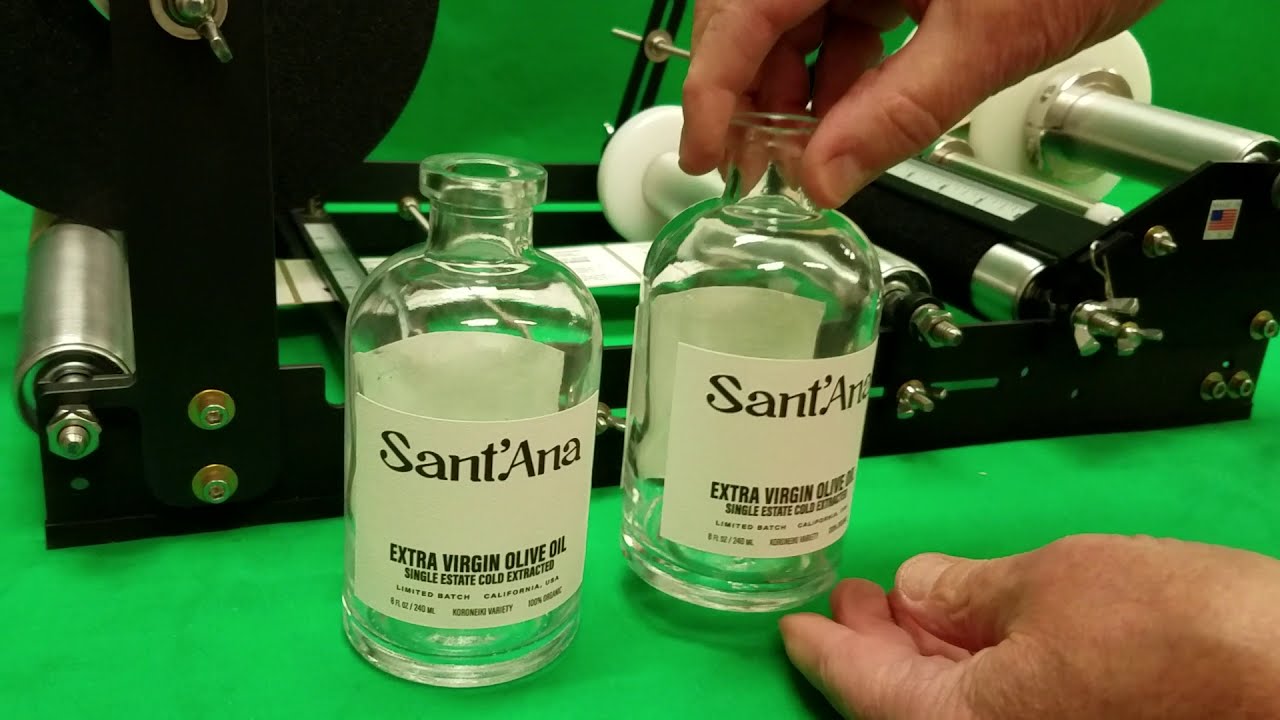 Race 5015 RL-RZ Front & Back label application - YouTube