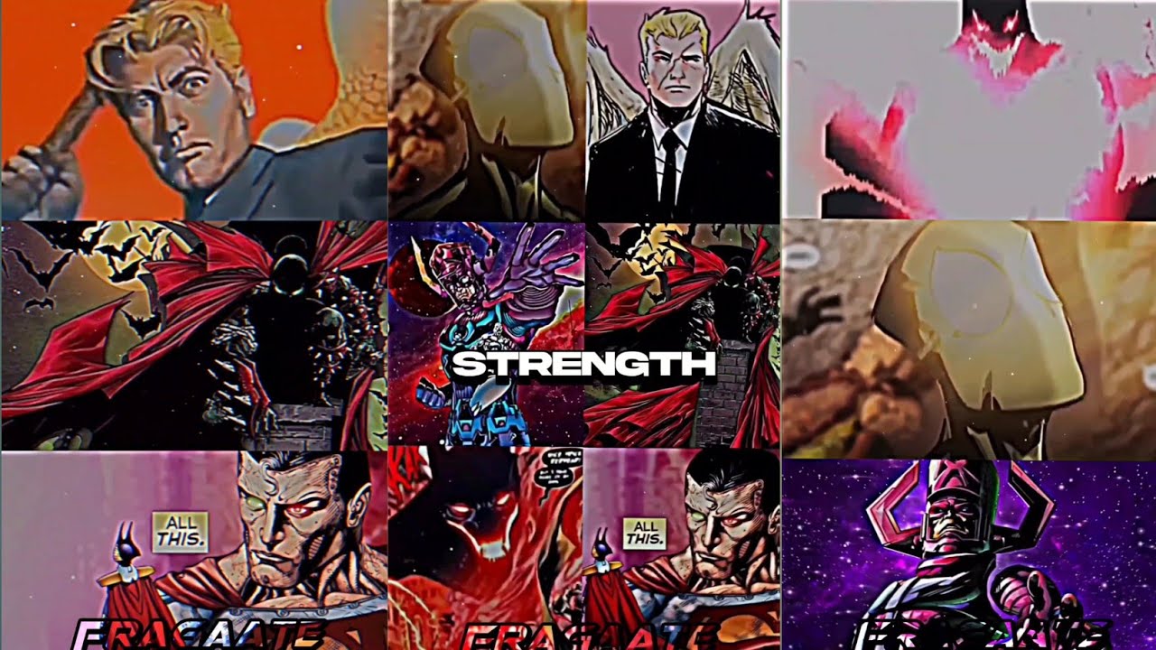 TDK + Beyonder Spiderman + LB Galactus vs Lucifer + CAS + Spawn - YouTube