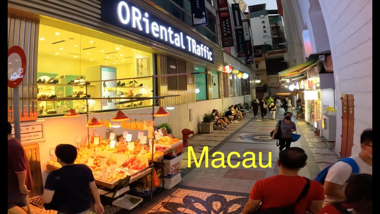 [4K] Walking Macau Streets: Travessa dos Anjos 天神巷 Angel's Lane - YouTube