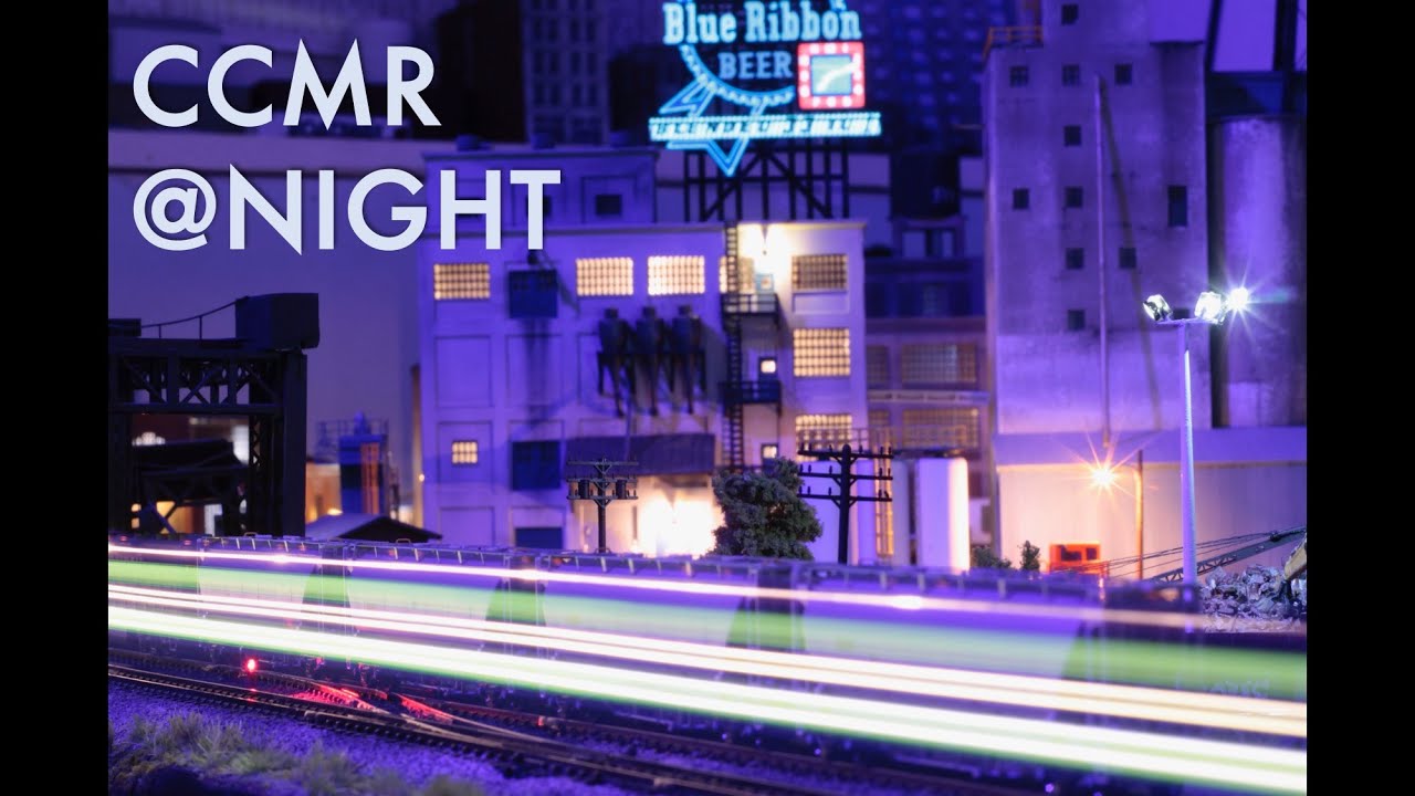 Chicago Crossing Layout Update #7: Let There Be Light - YouTube