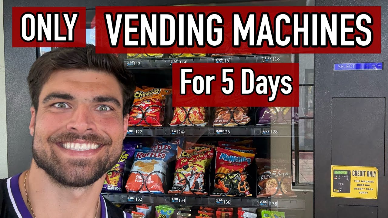 The Vending Machine Diet - YouTube