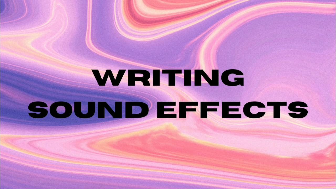 Writing on Paper Sound Effects - YouTube