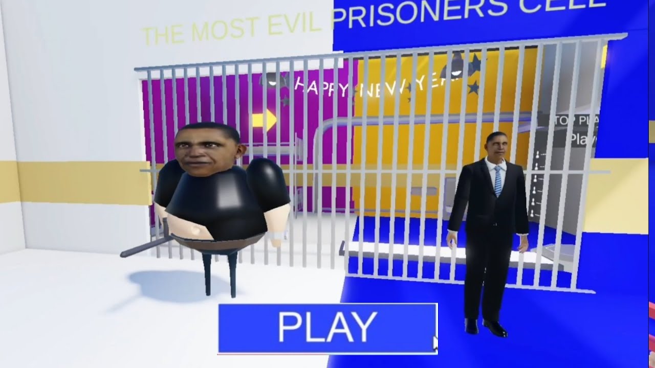 Barack Obama BARRY'S PRISON RUN! (Obby) #roblox #scarryobby - YouTube