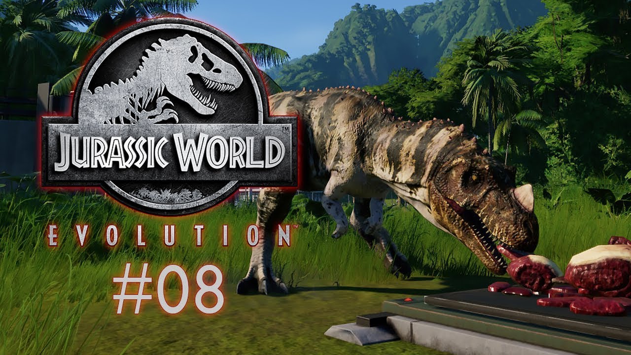 JURASSIC WORLD EVOLUTION #8 🦖 Mal schnell ein neues Gehege ...