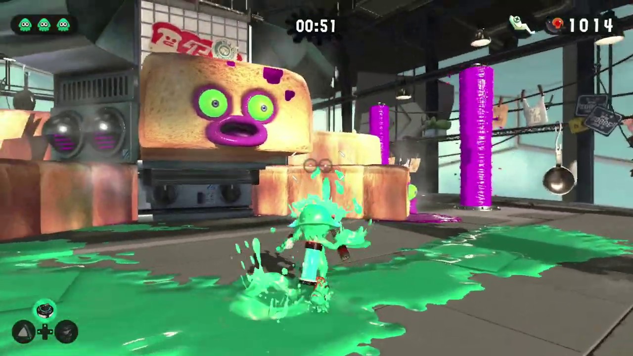 Splatoon 2 - Gameplay Walkthrough Octo Canyon - Sector 1 Boss (Into the ...