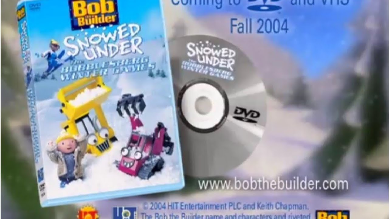 Bob the Builder Snowed Under The Bobblesberg Winter Games VHS & DVD ...