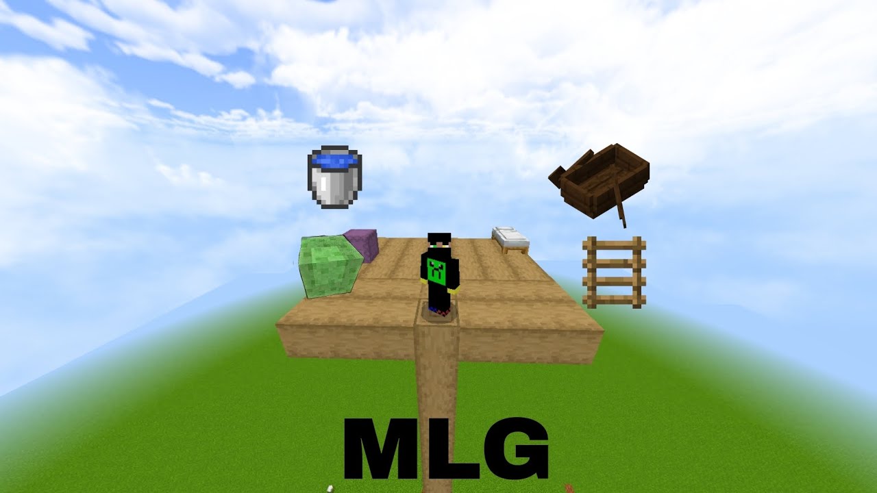 (Minecraft MLG part 2) - YouTube