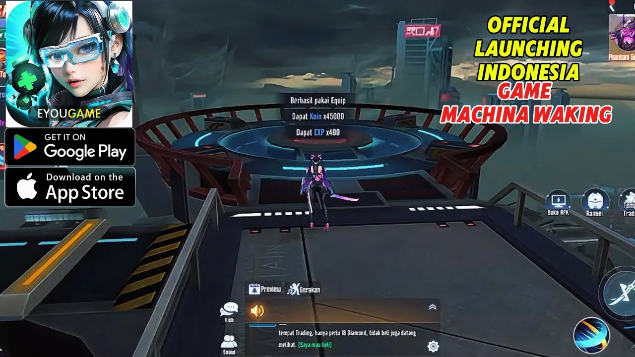 Machina Waking - (MMORPG) - Android & IOS Gameplay 2025 - YouTube
