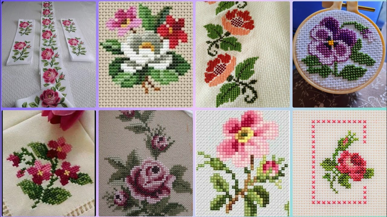 Very Beautiful & Stunning Cross stitch patterns ideas - YouTube