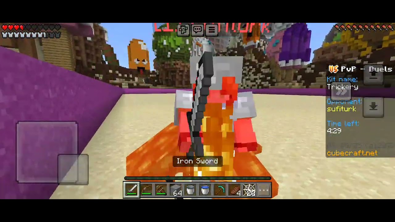 The strongest Minecraft player for mobile part 2 - YouTube