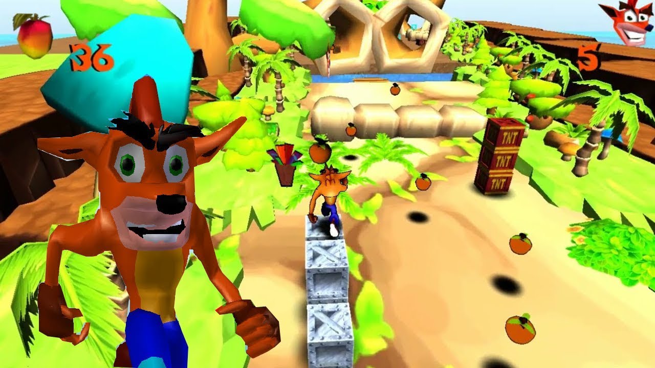 Crash Bandicoot: Nitro Island (Crash Bandicoot Fangame) - YouTube