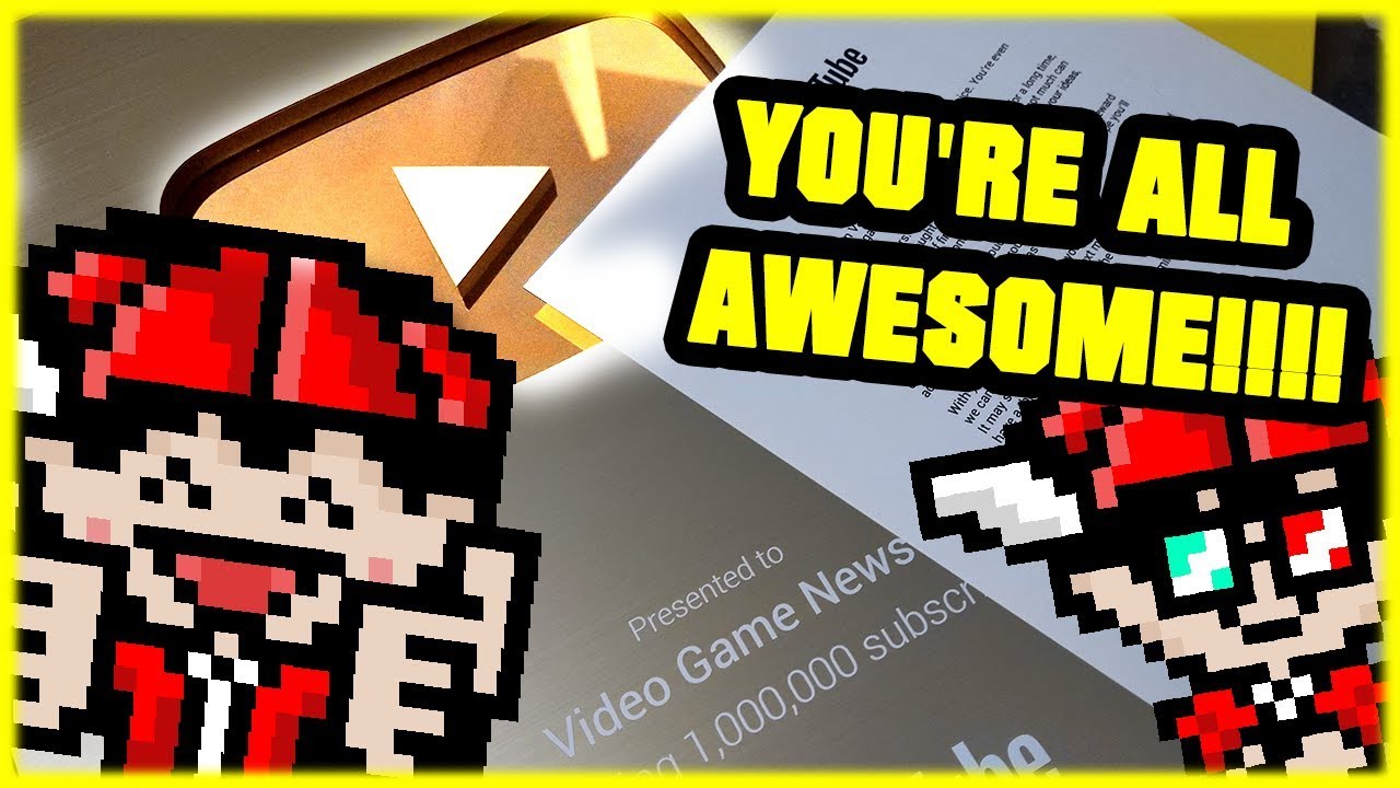 1 Million Subscribers Gold Play Button Award + Q&A - YouTube