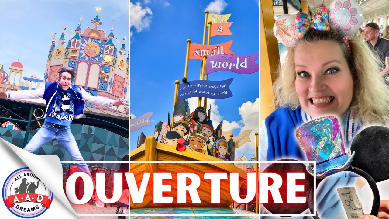 RÉOUVERTURE IT'S A SMALL WORLD + NOUVEAU MERCHANDISING + LEGO DISNEY ...
