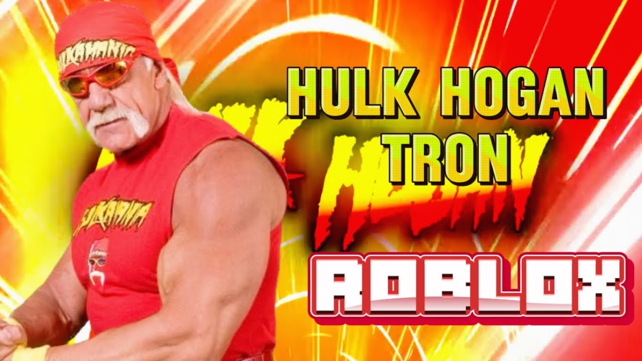 Hulk Hogan custom roblox wwe tron codes - YouTube