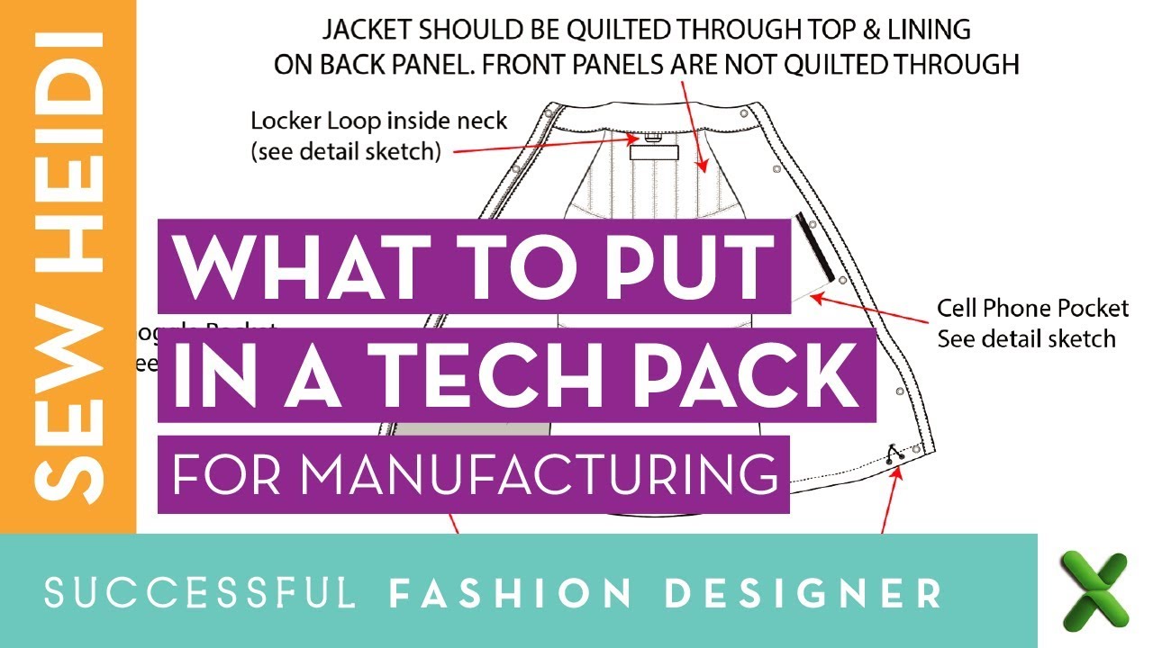 Fashion Design Tech Pack What Do I Put In It YouTube Fashion Design Tech Pack What Do I Put In It YouTube