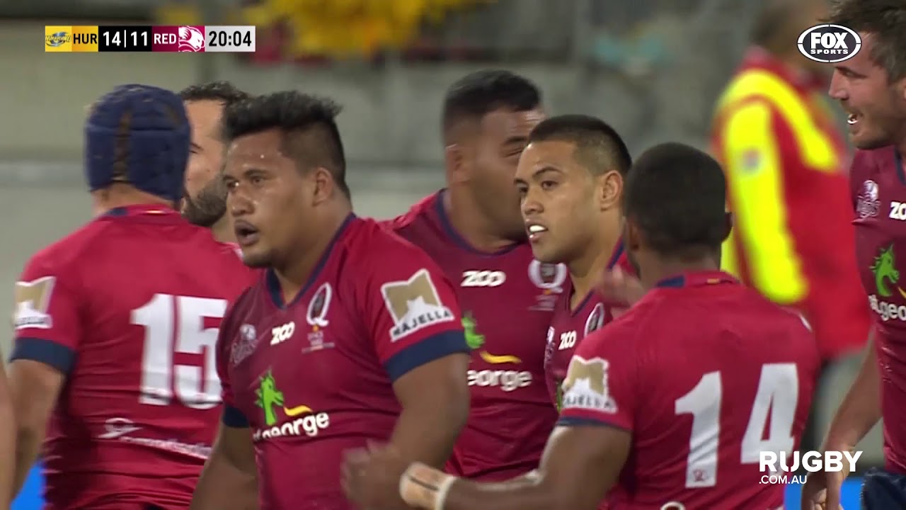 2018 Super Rugby Round 14: Hurricanes vs Reds - YouTube