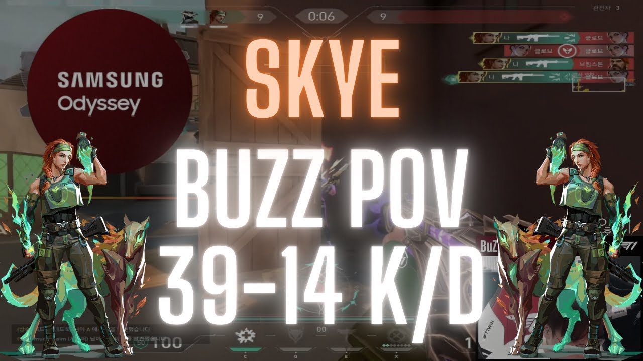 T1 BuZz POV Skye on Bind 39-14 K/D (VALORANT Pro POV) - YouTube