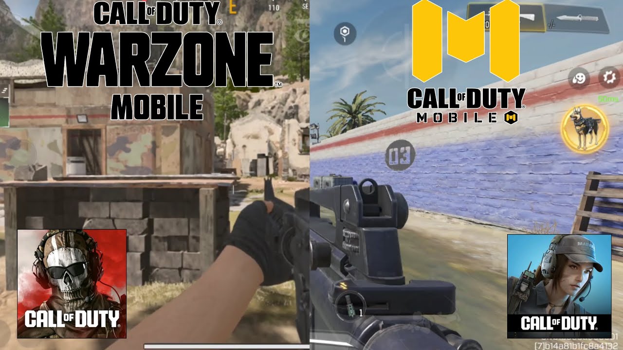 Warzone Mobile vs Call of Duty: Mobile - Full MAP Comparison (Part 1 ...