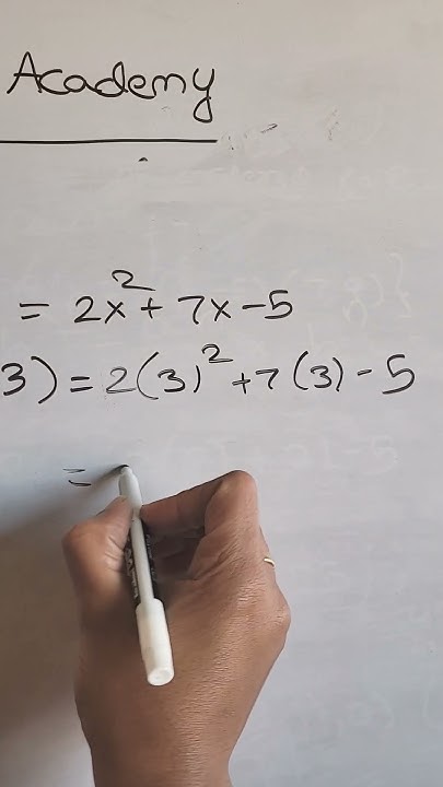 Algebra 2 Substituting Functions - YouTube