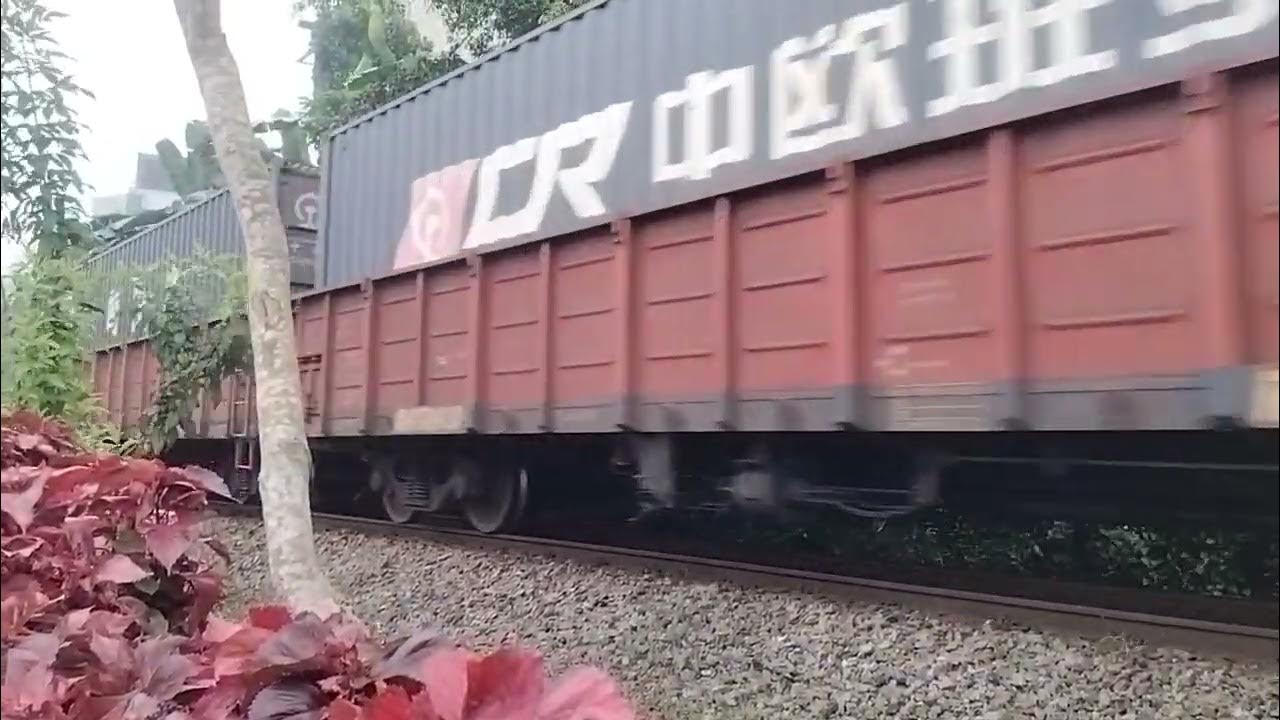 D18E-601 Kéo Tàu Hàng AH3 Thông Qua Ga Đồng Lê (23/3/2025) - YouTube