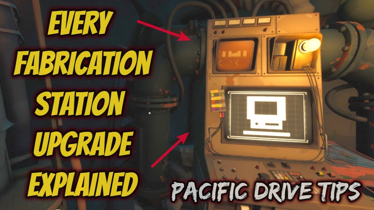 Pacific Drive Fabrication Station Explained - YouTube